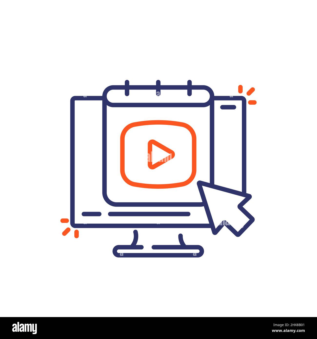 Calendar production Stock Vector Images - Alamy