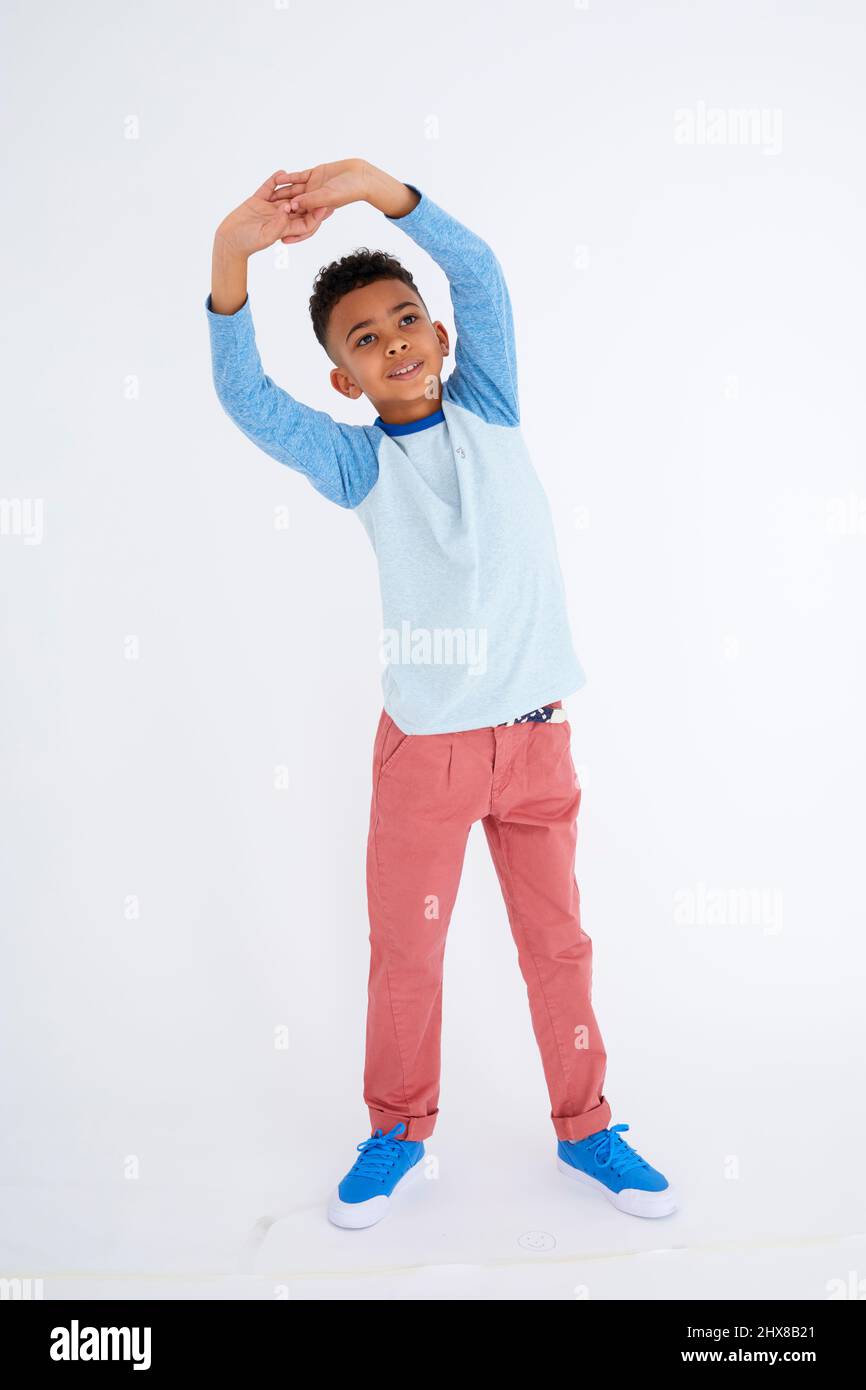 Blue circle boy hi-res stock photography and images - Alamy