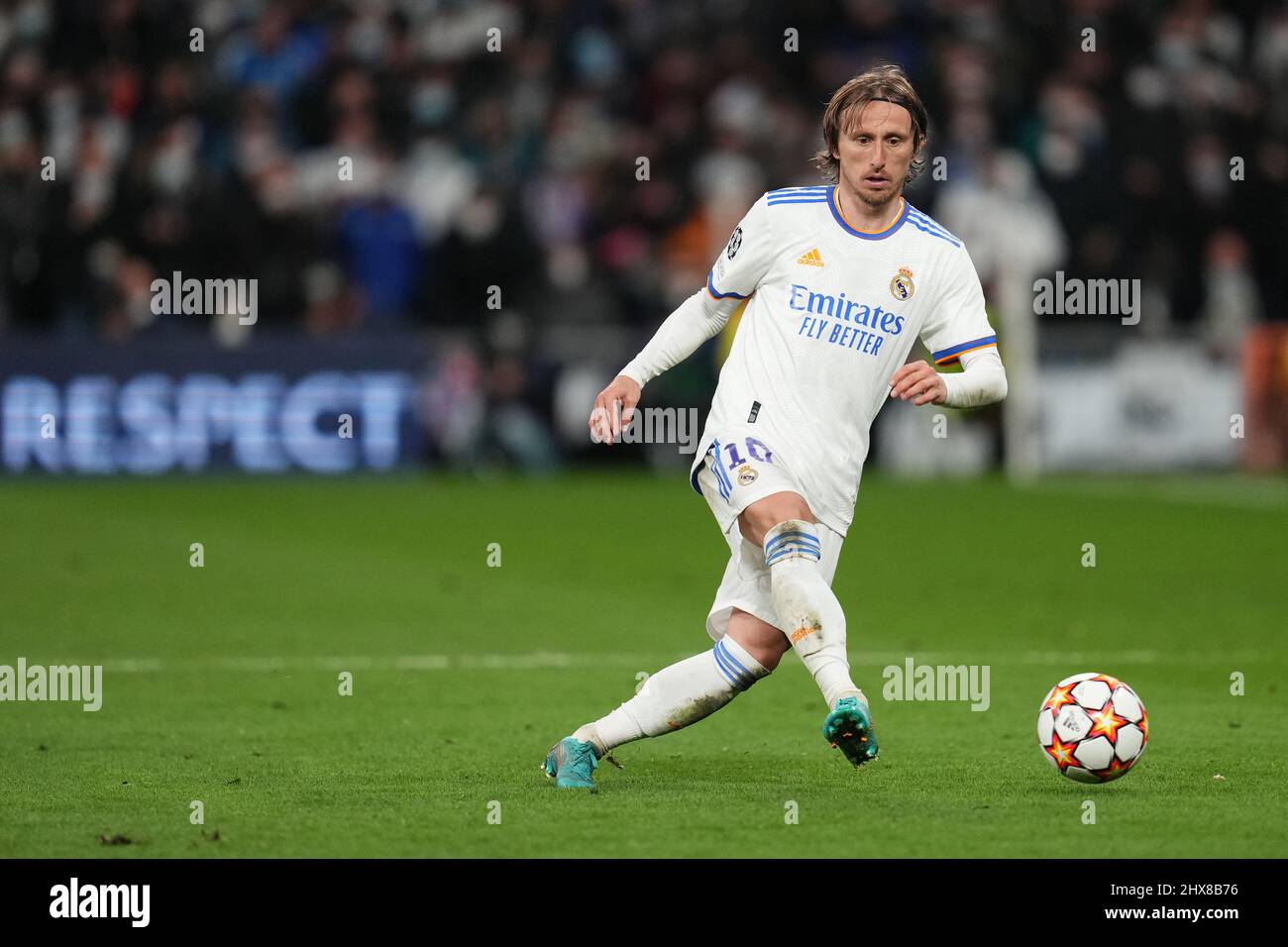Luka Modric of Real Madrid during the UEFA Champions League match ...