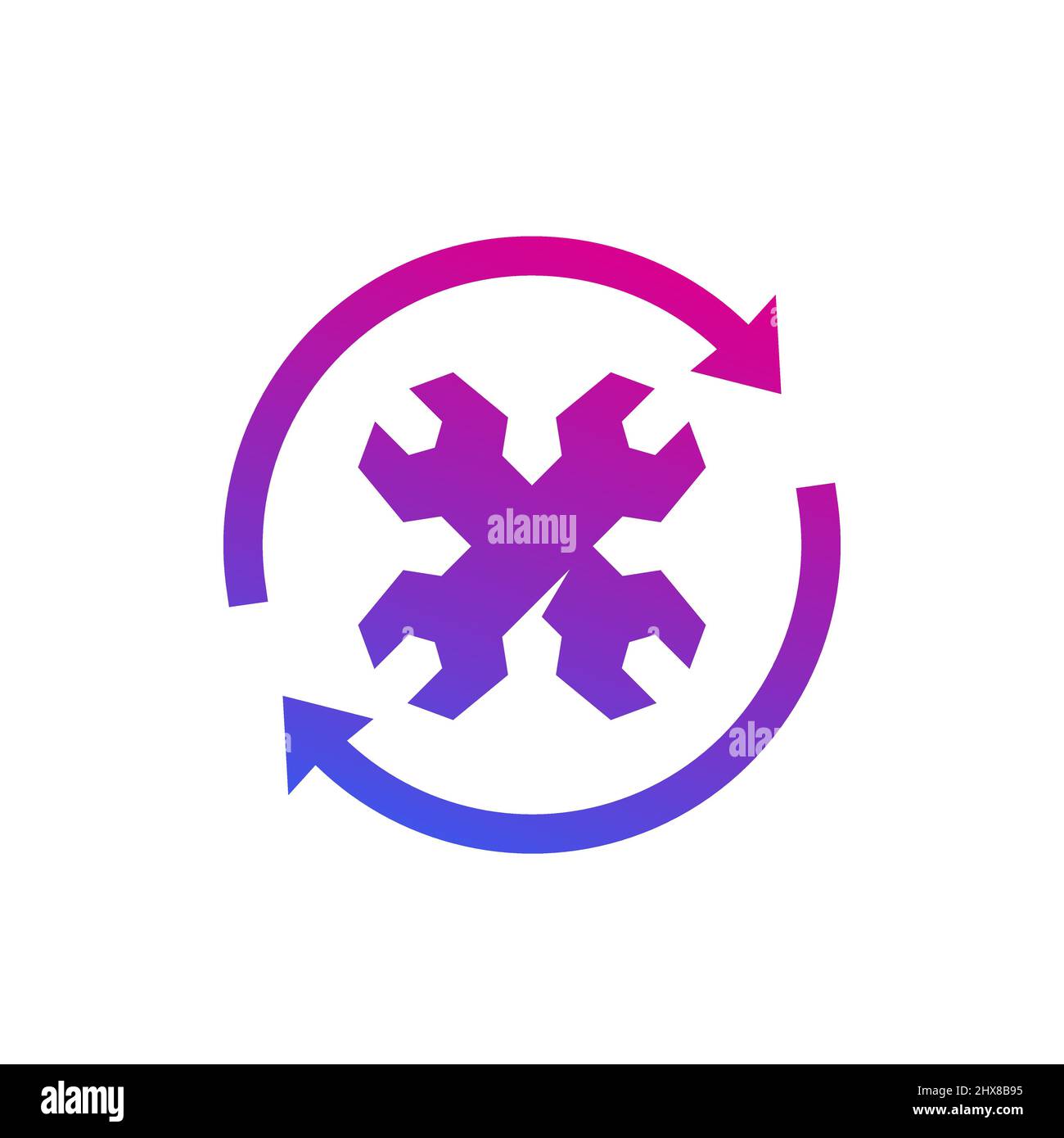 repair process icon for web Stock Vector Image & Art - Alamy