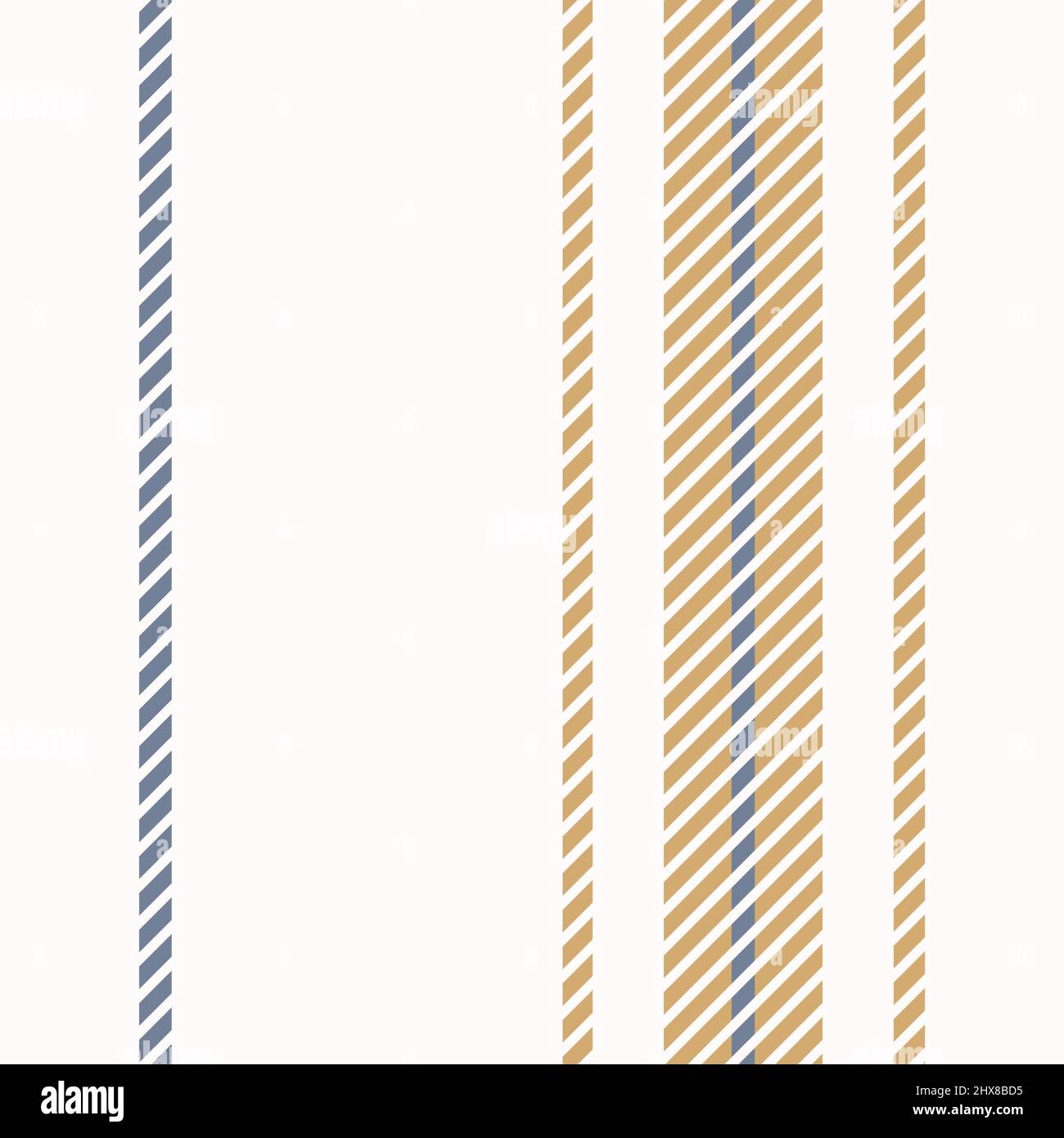 Seamless French country kitchen stitch stripe fabric pattern print ...