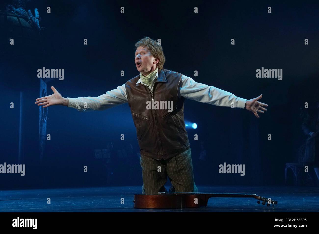 January 19, 2022. - Russia, Moscow. - Mossovet Theatre. 'Wolves and ...