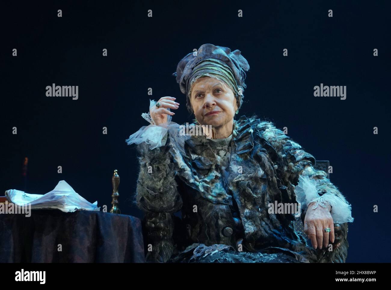 January 19, 2022. - Russia, Moscow. - Mossovet Theatre. 'Wolves and ...
