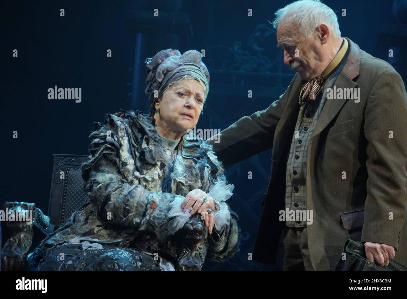 January 19, 2022. - Russia, Moscow. - Mossovet Theatre. 'Wolves and ...