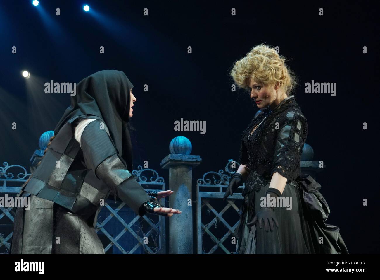 January 19, 2022. - Russia, Moscow. - Mossovet Theatre. 'Wolves and ...