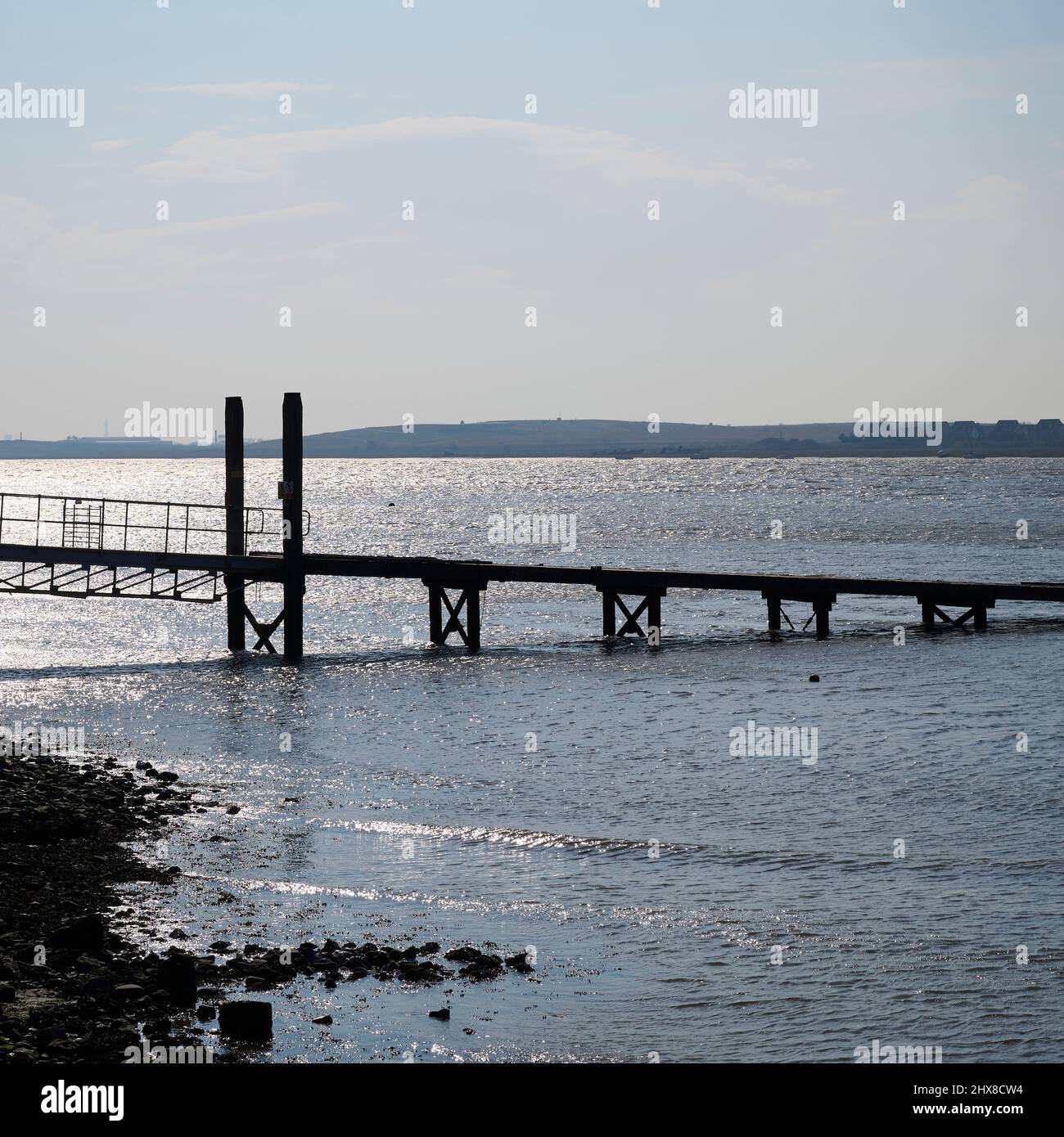 Sloping jetty hi-res stock photography and images - Alamy