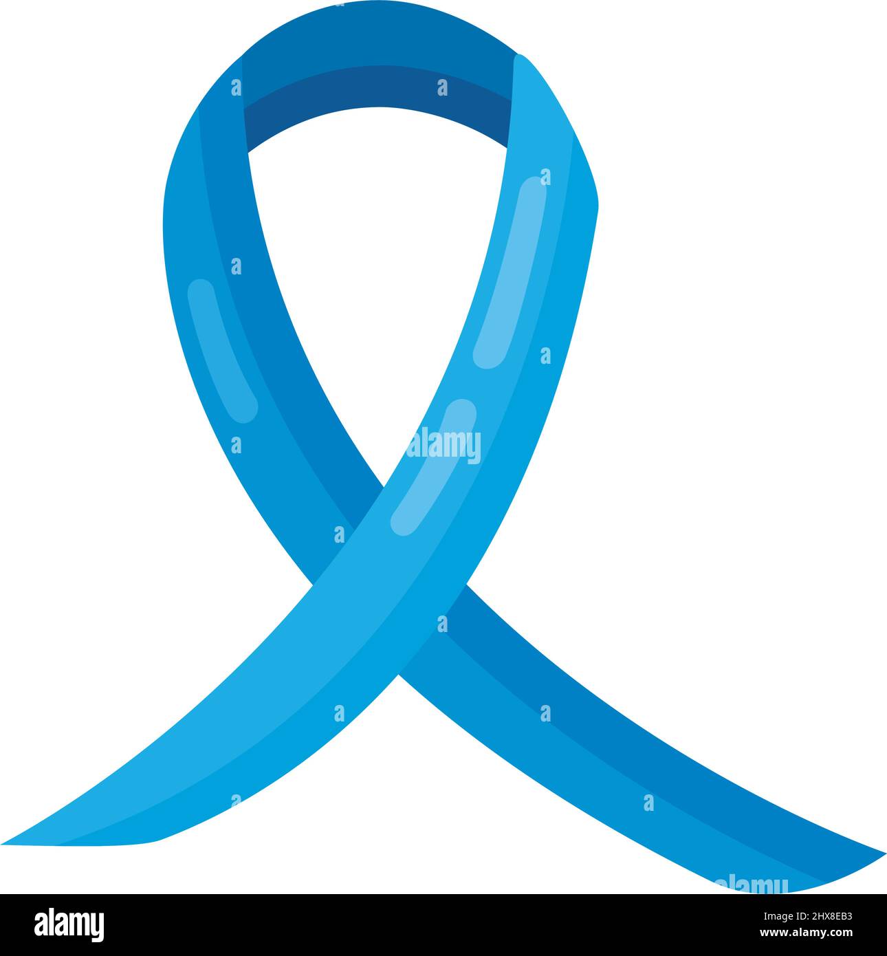 blue ribbon campaign autism icon Stock Vector Image & Art - Alamy