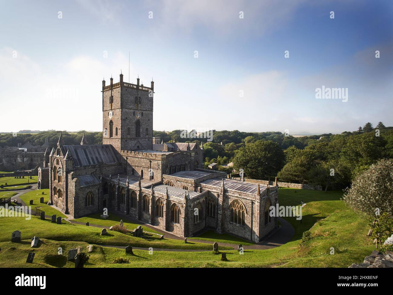 St David's Cathedral, Wales, UK Stock Photo - Alamy