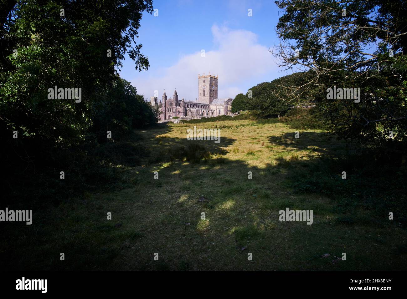 St David's Cathedral, Wales, UK Stock Photo - Alamy