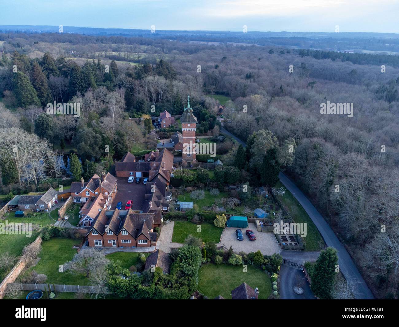 Water Tower at the Former Warnham Lodge, A Grade II Listed Building in ...