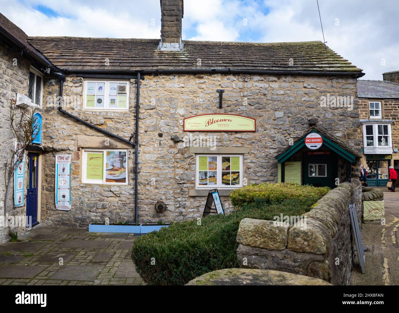 Bloomers Austrian shop in Bakewell, Derbyshire, UK Stock Photo - Alamy