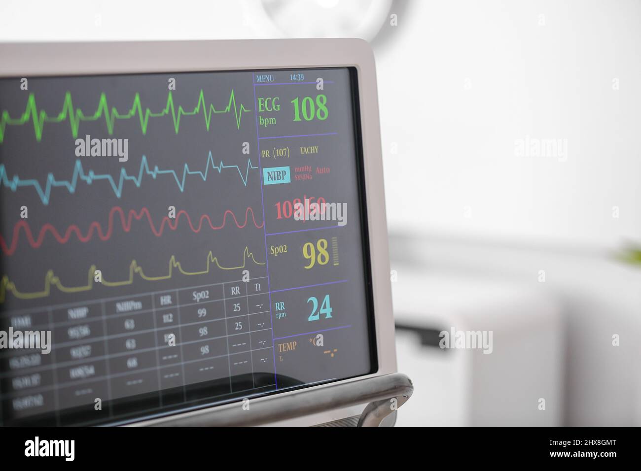 Hospital Heart Rate Monitor