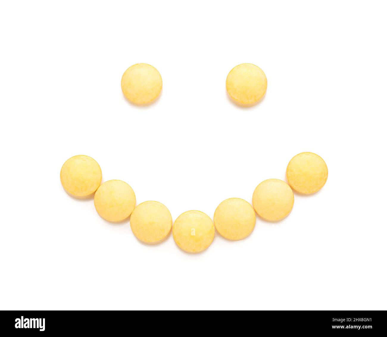 Smiley face pills Cut Out Stock Images & Pictures - Alamy