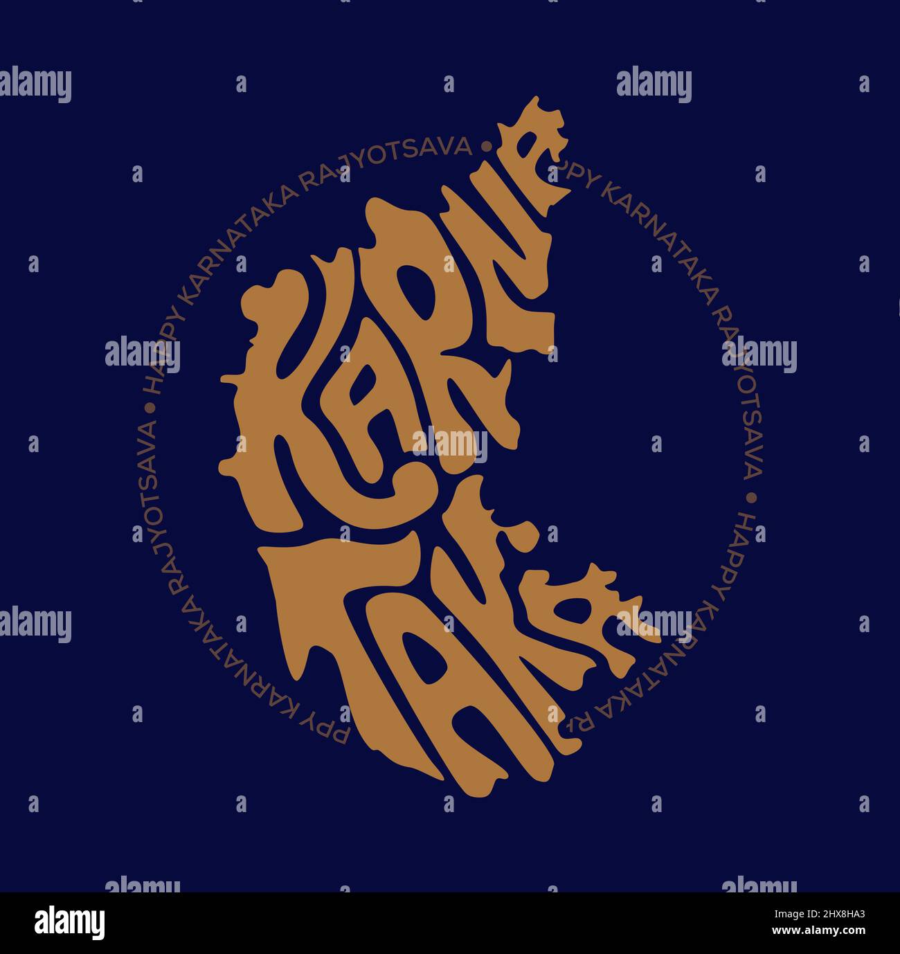 Karnataka map hi-res stock photography and images - Alamy