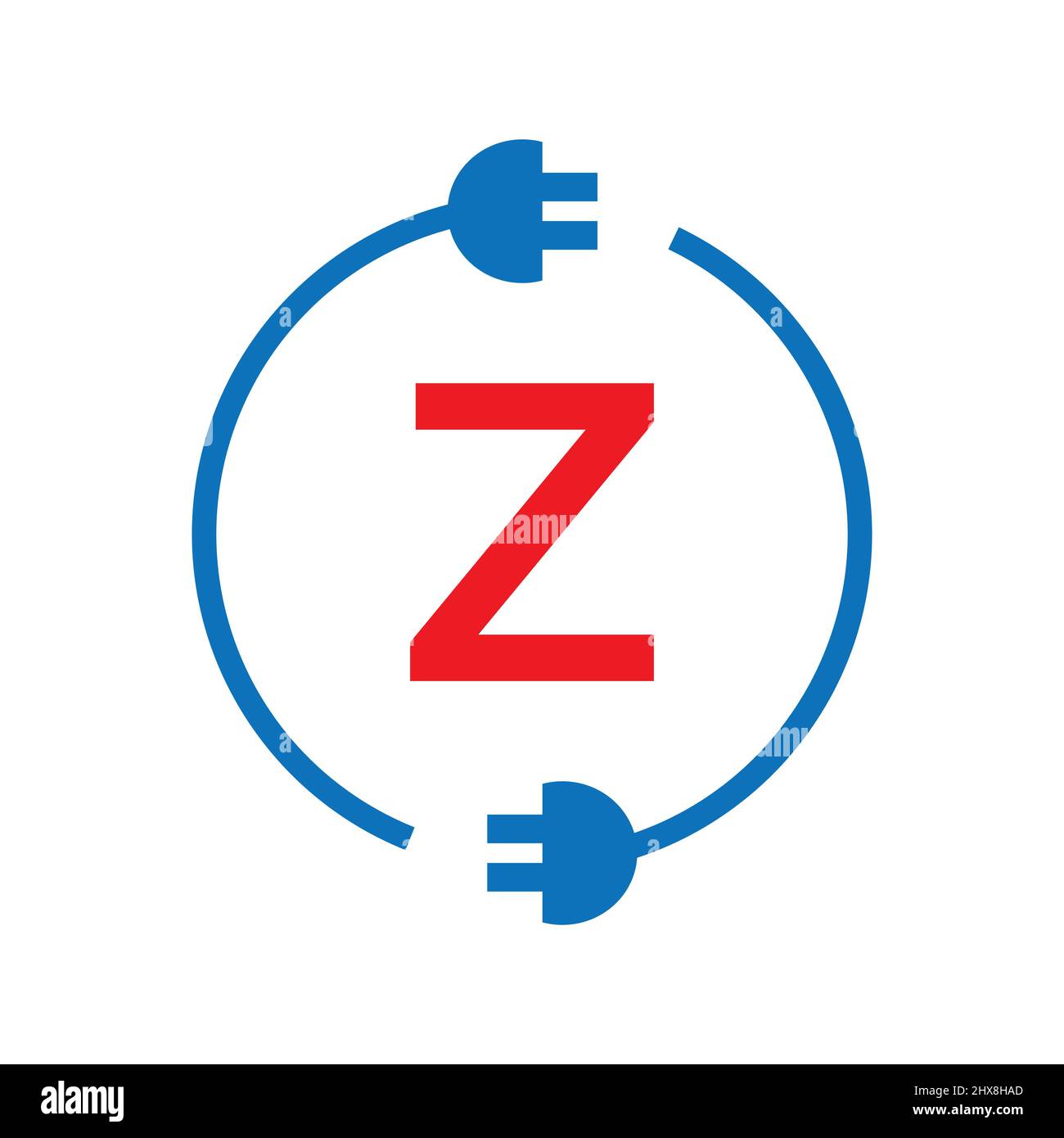 Thunder Bolt Letter Z Electricity Logo. Electric Industrial, Power Sign ...