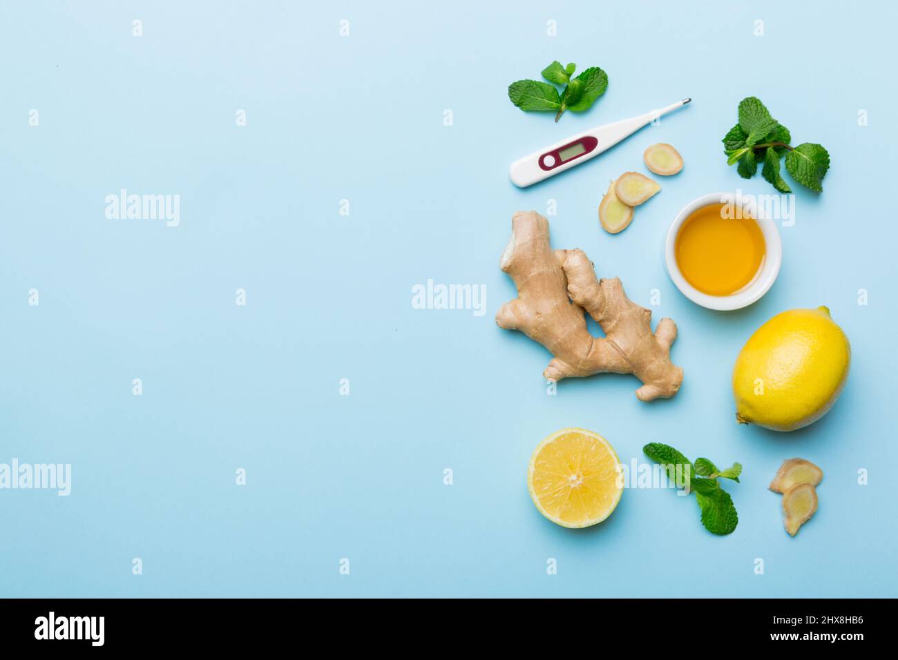 Natural cold and flu home remedies. Natural ingredients for immunity ...