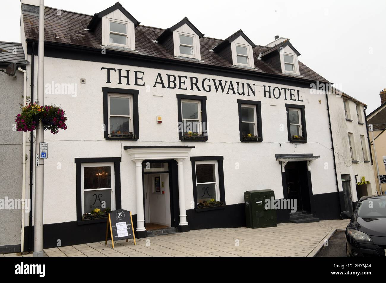 The Welsh Port of Fishgaurd in pembrokeshire with it's ferry service to ...