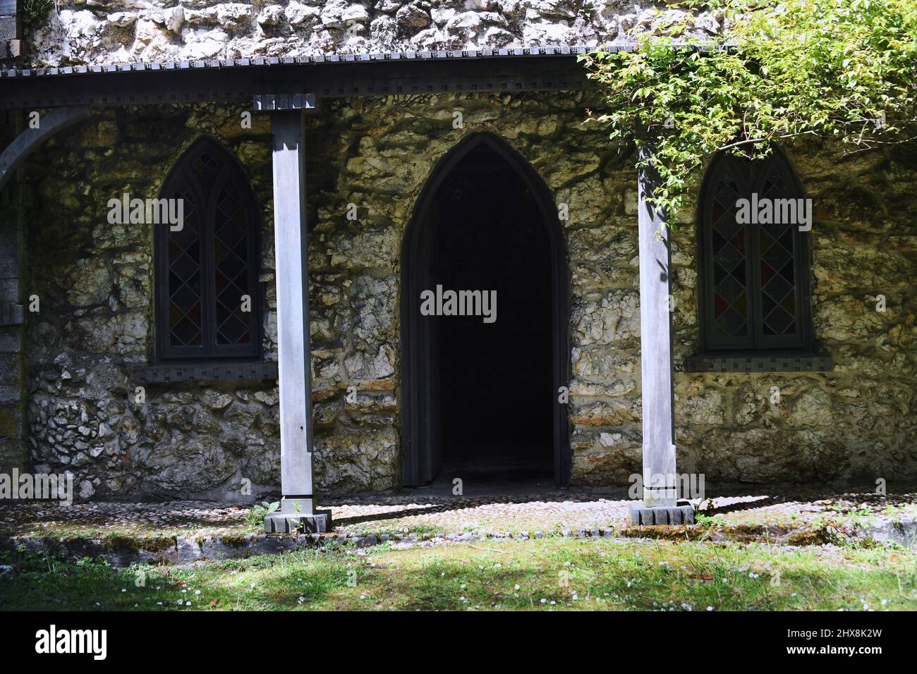 The Cilwendeg Shell House in Pembrokeshire Stock Photo - Alamy