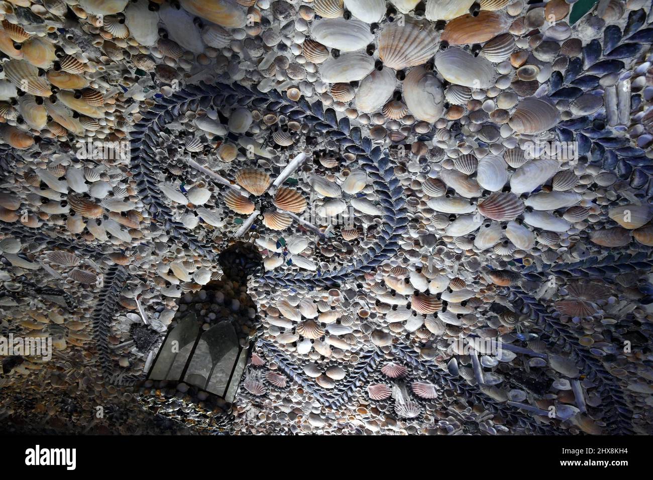 The Cilwendeg Shell House in Pembrokeshire Stock Photo - Alamy