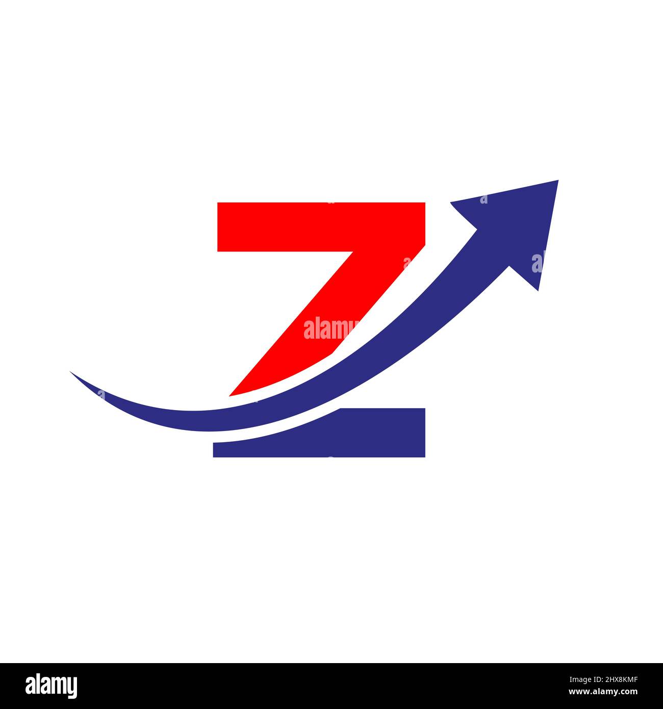 Finance Logo With Z Letter Concept. Marketing And Financial Business ...