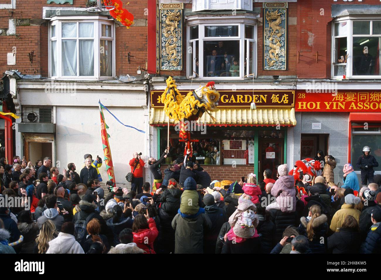 UK, Liverpool - 6 February 2022: Chinese New Year Festival at Liverpool ...