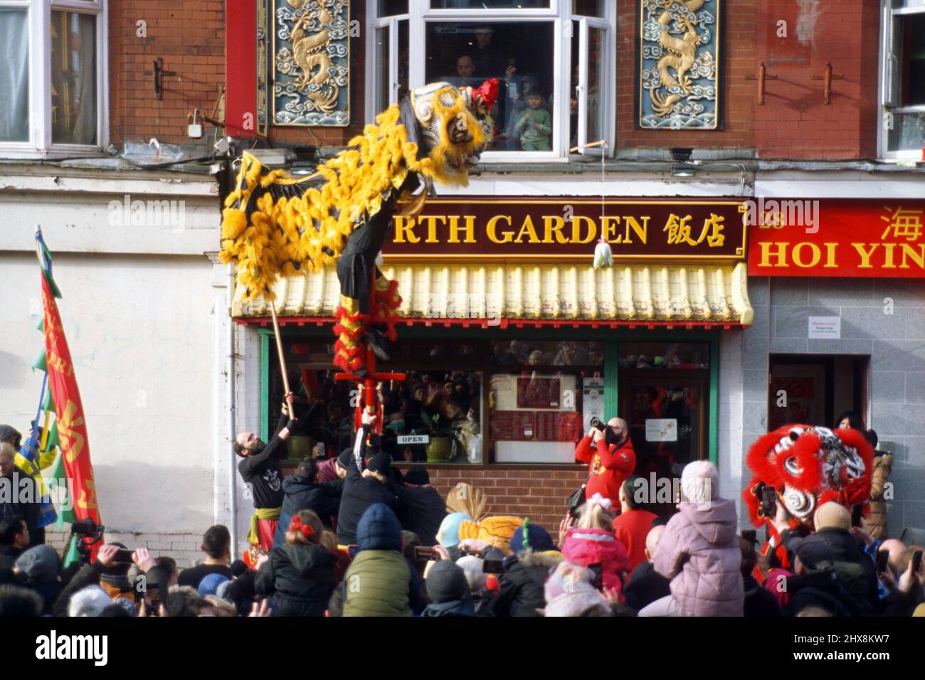 UK, Liverpool - 6 February 2022: Chinese New Year Festival at Liverpool ...