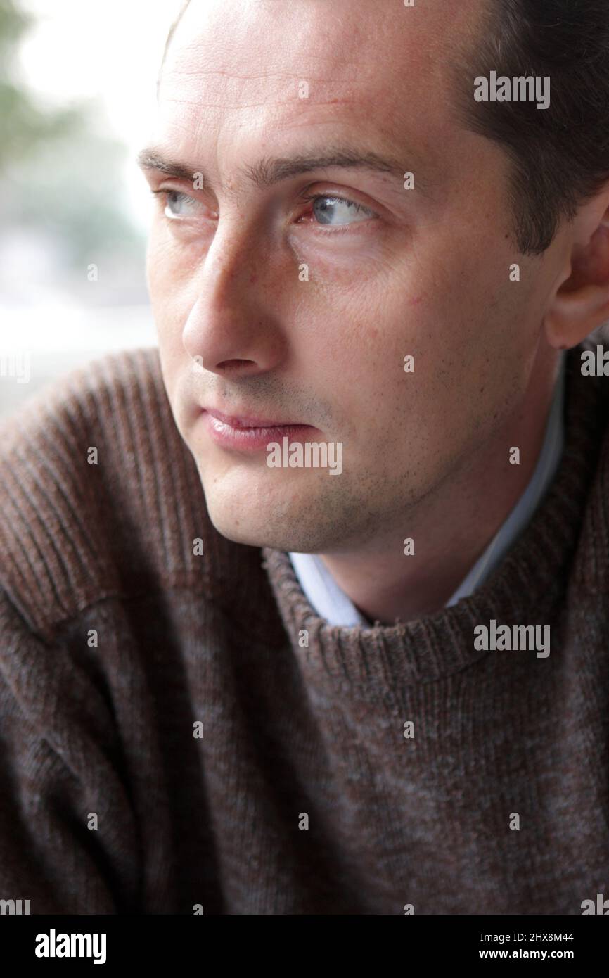 Serious man reflection on hi-res stock photography and images - Alamy