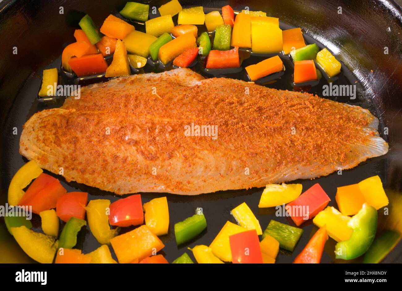 Seasoned fish hi-res stock photography and images - Alamy