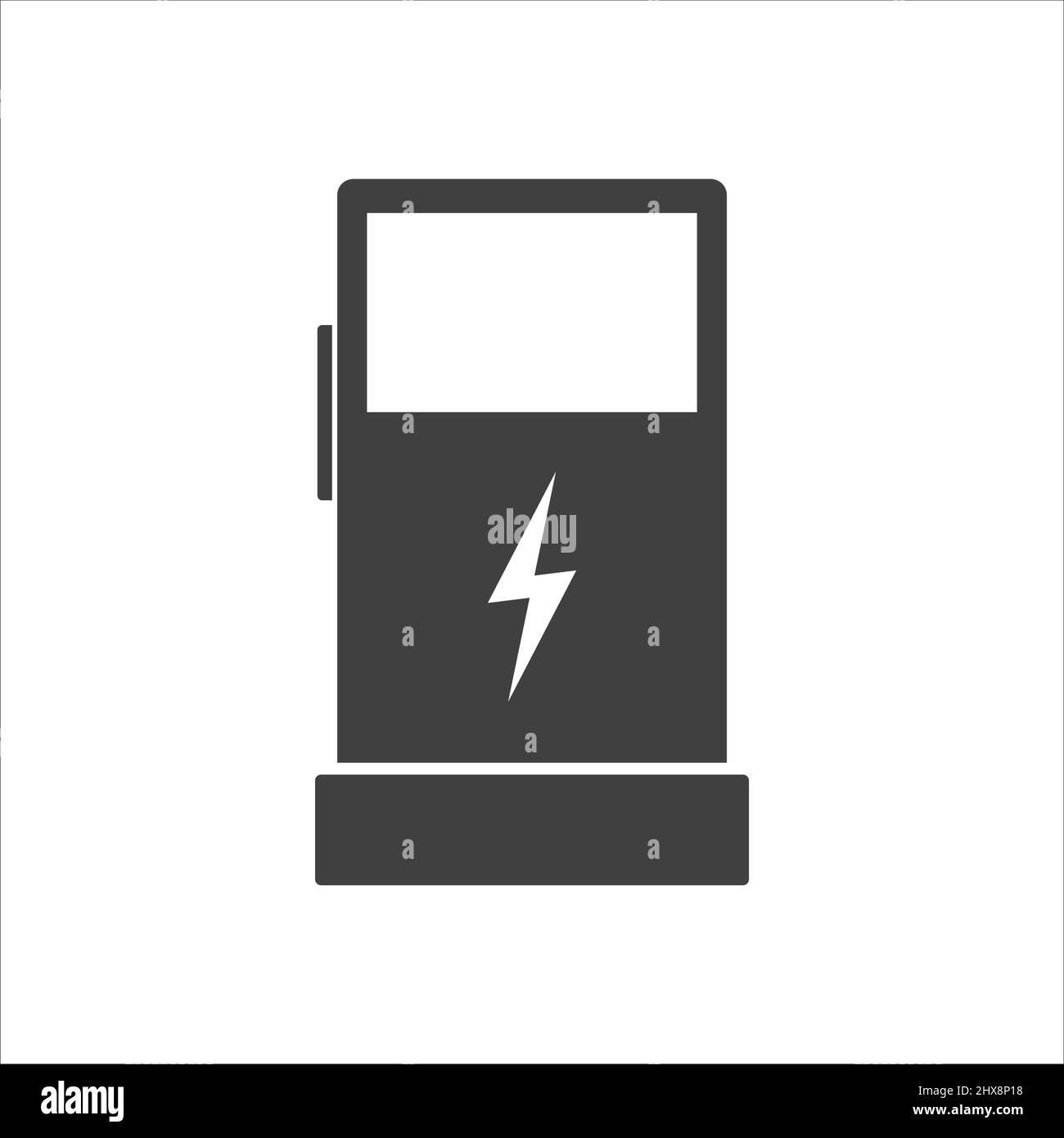 car charging station for electric vehicles icon, sign Stock Vector ...