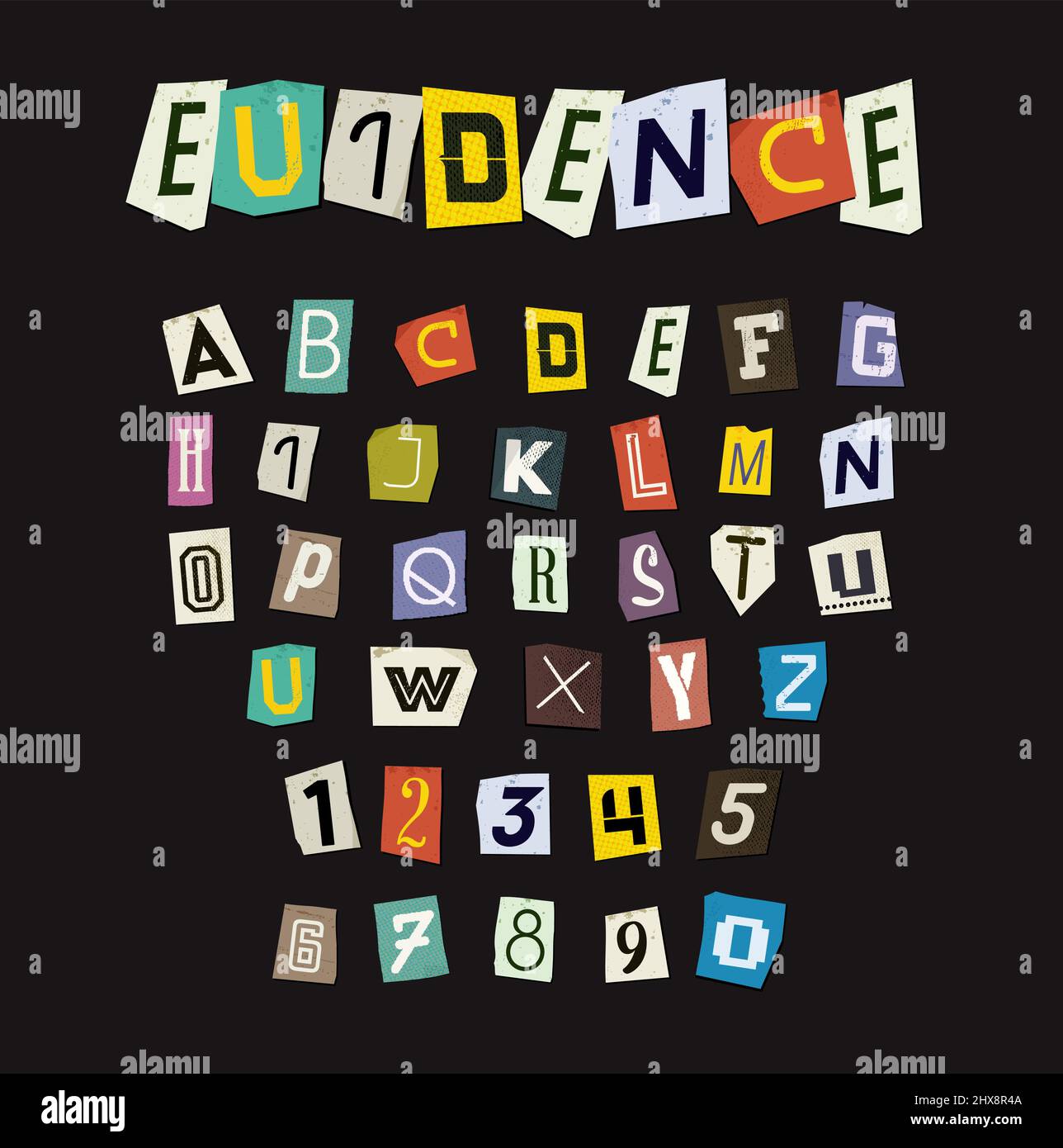 Ransom note newspaper hi-res stock photography and images - Alamy