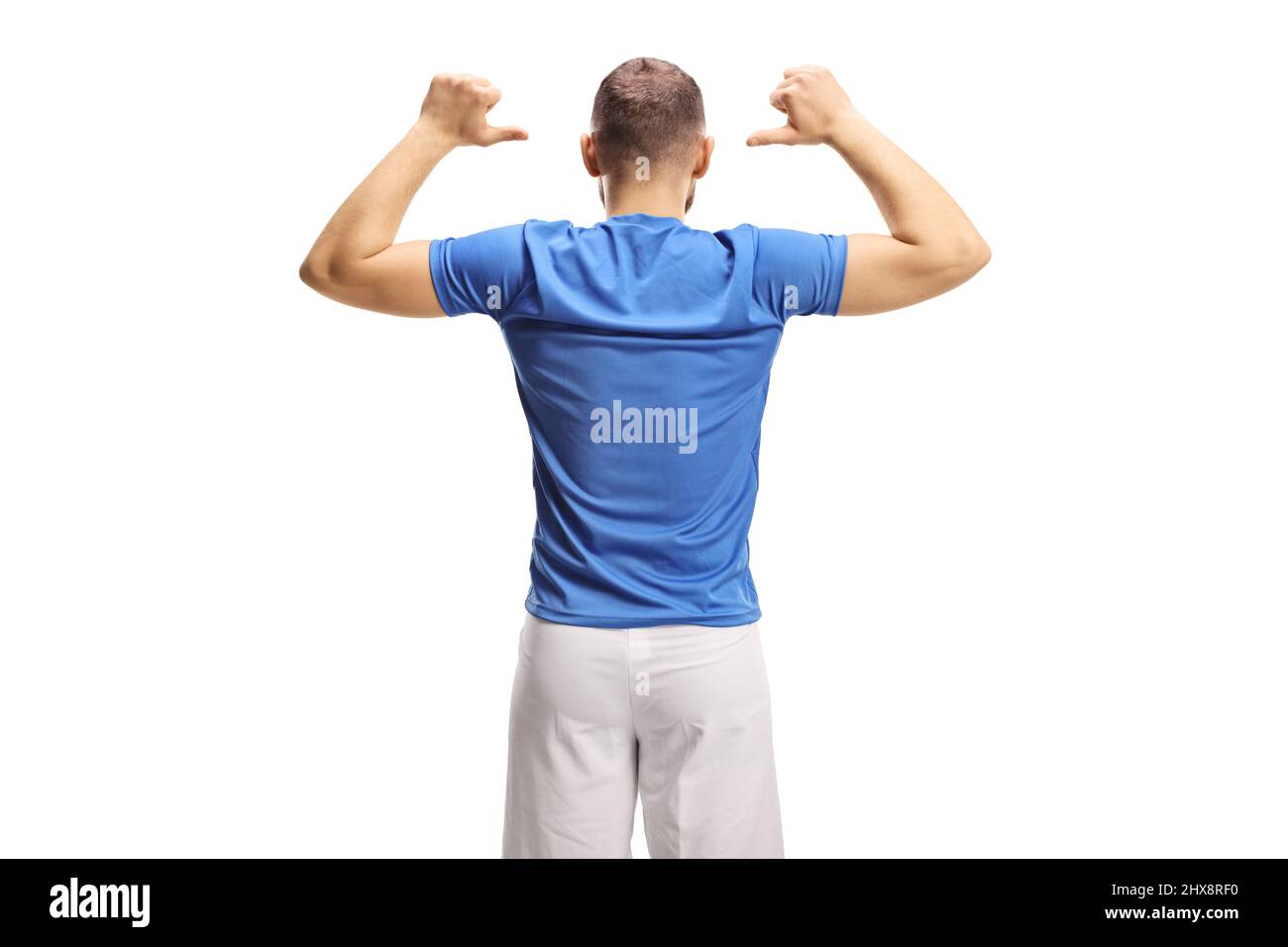 Top view athlete in Cut Out Stock Images & Pictures - Alamy