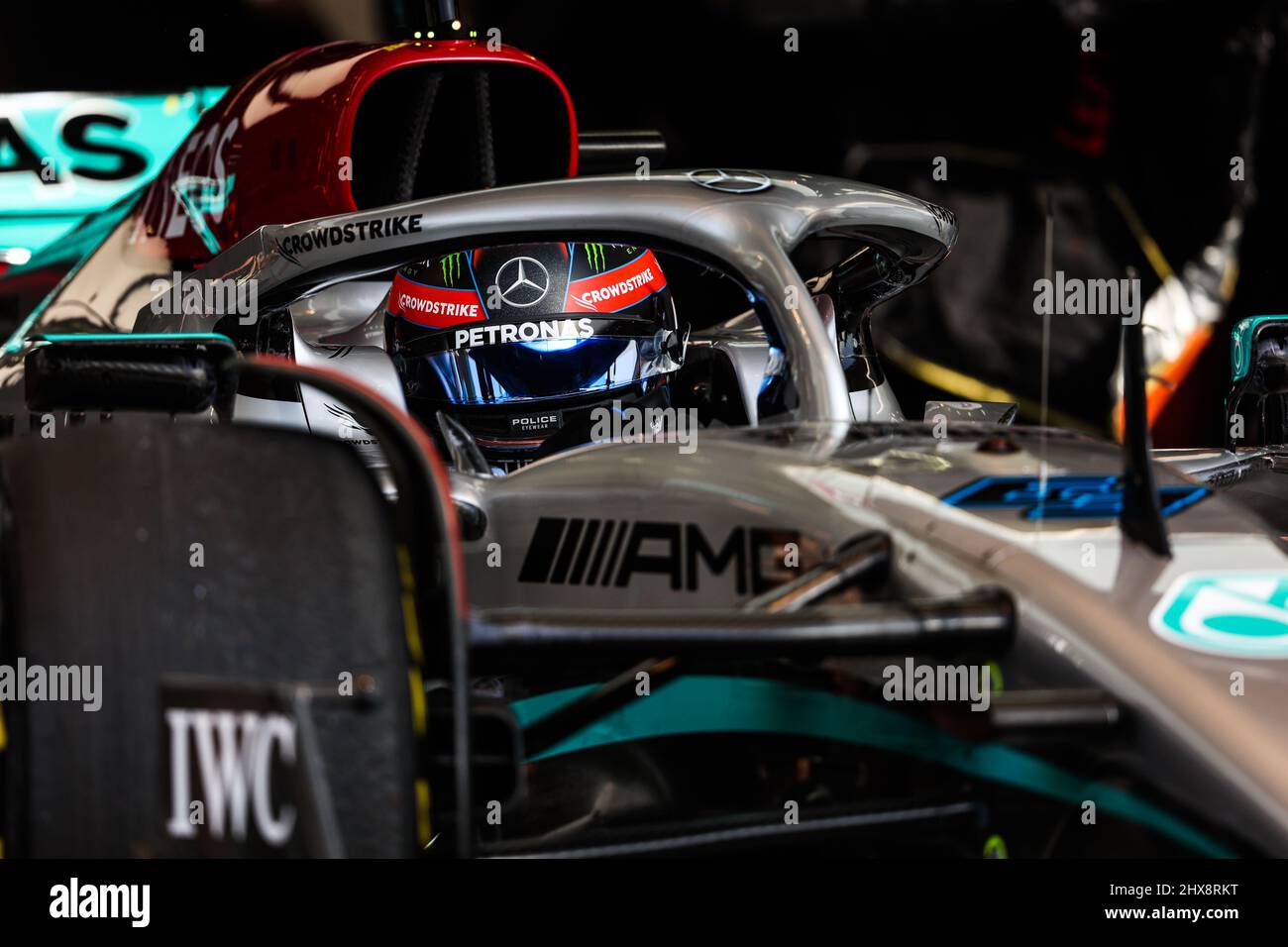 63 RUSSELL George (gbr), Mercedes AMG F1 Team W13, action during the ...