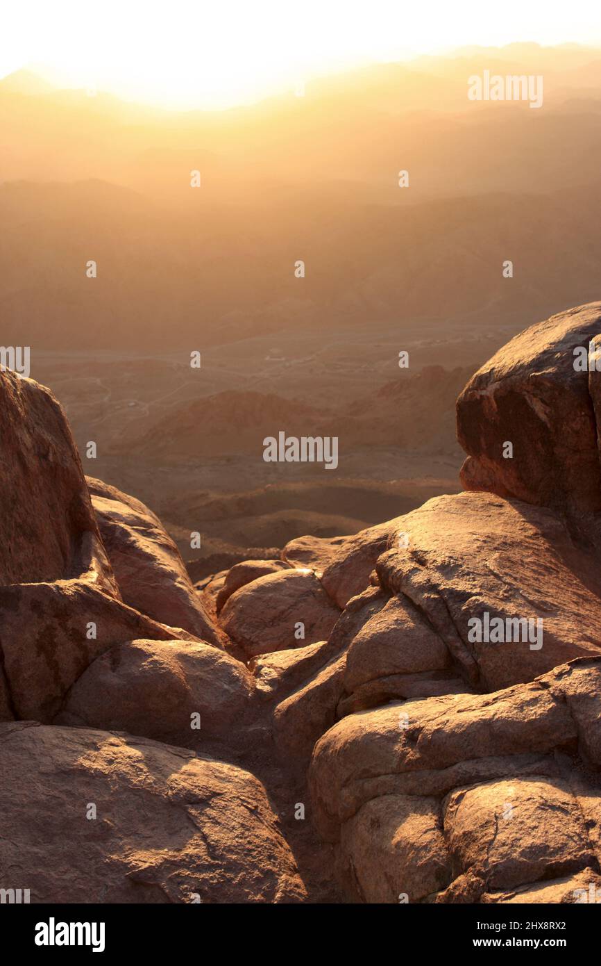 Mount Sinai is said to be the place where Moses received the Ten ...