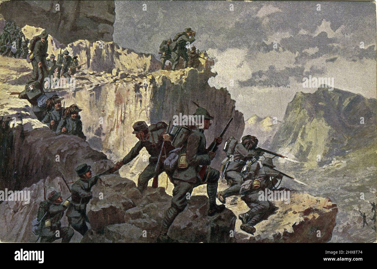 Alpini ww1 hi-res stock photography and images - Alamy
