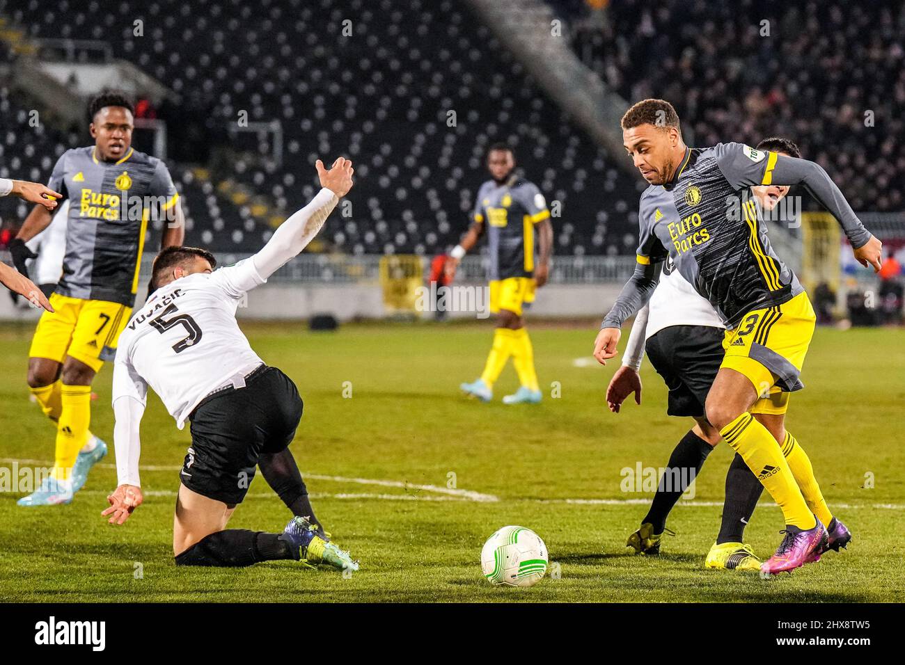 Igor vujacic of fk partizan hi-res stock photography and images - Alamy