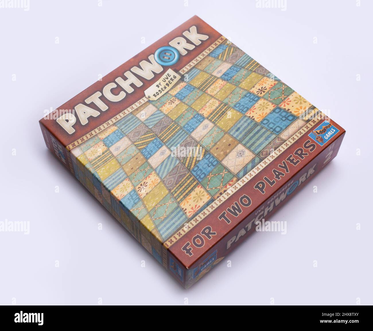 The board game, Patchwork Stock Photo - Alamy