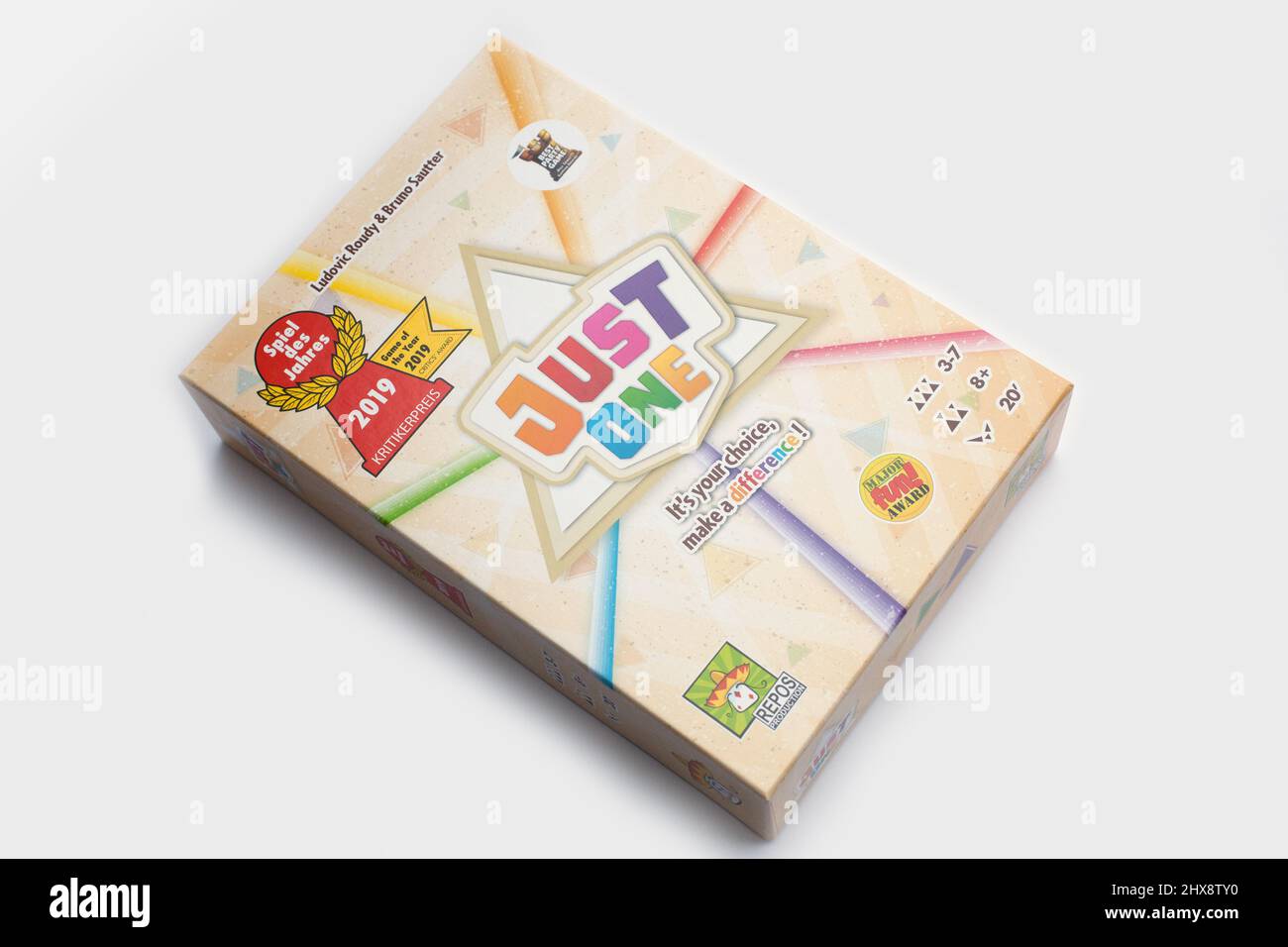 The board game, Just One Stock Photo - Alamy