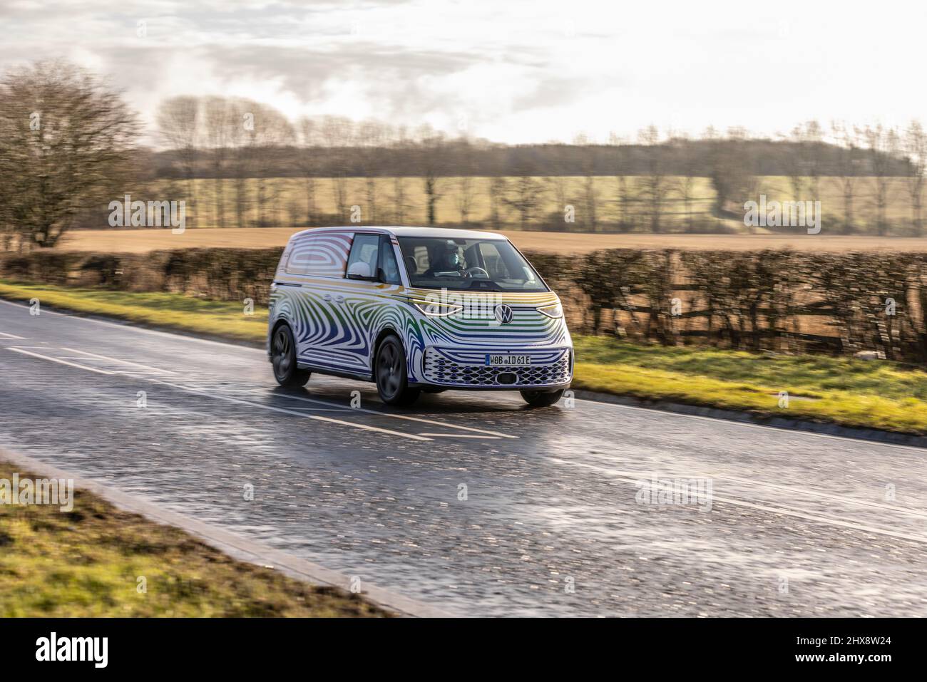 PHOTOGRAPH:JEFF GILBERT 04th February 2022 Milton Keynes, UK ID Buzz ...