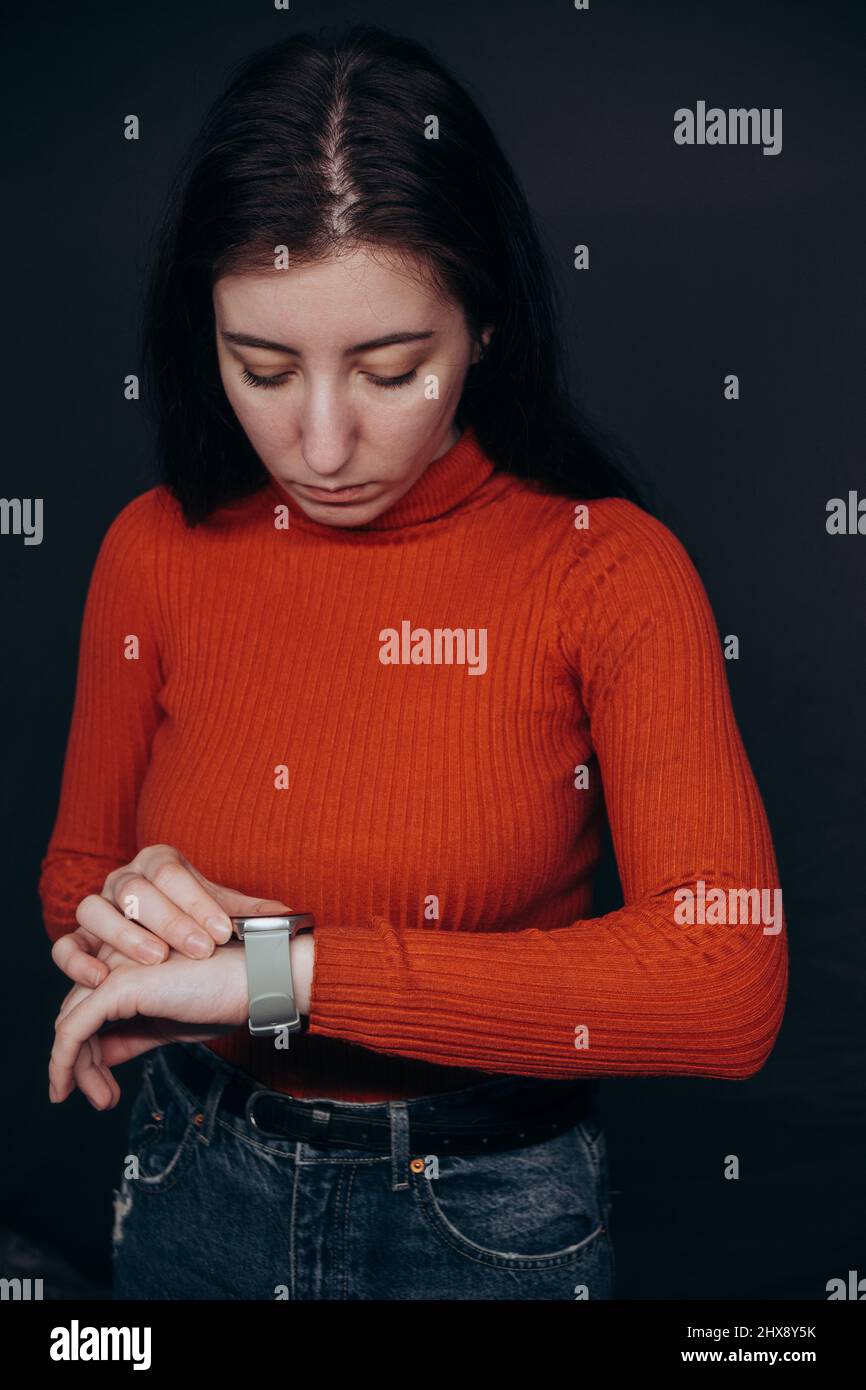 armenian woman artist drawing picture Stock Photo - Alamy