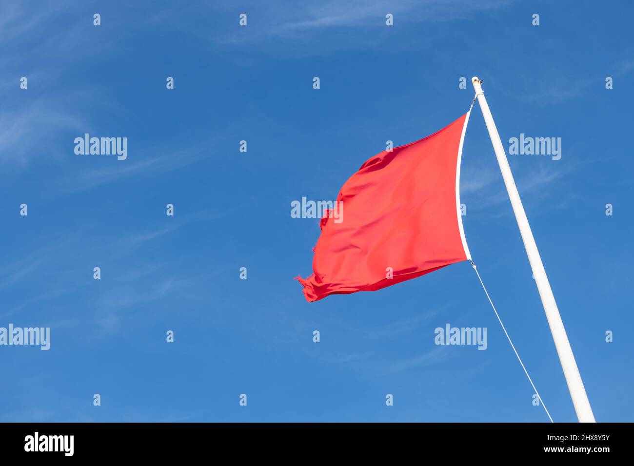 Rifle range red flag hi-res stock photography and images - Alamy