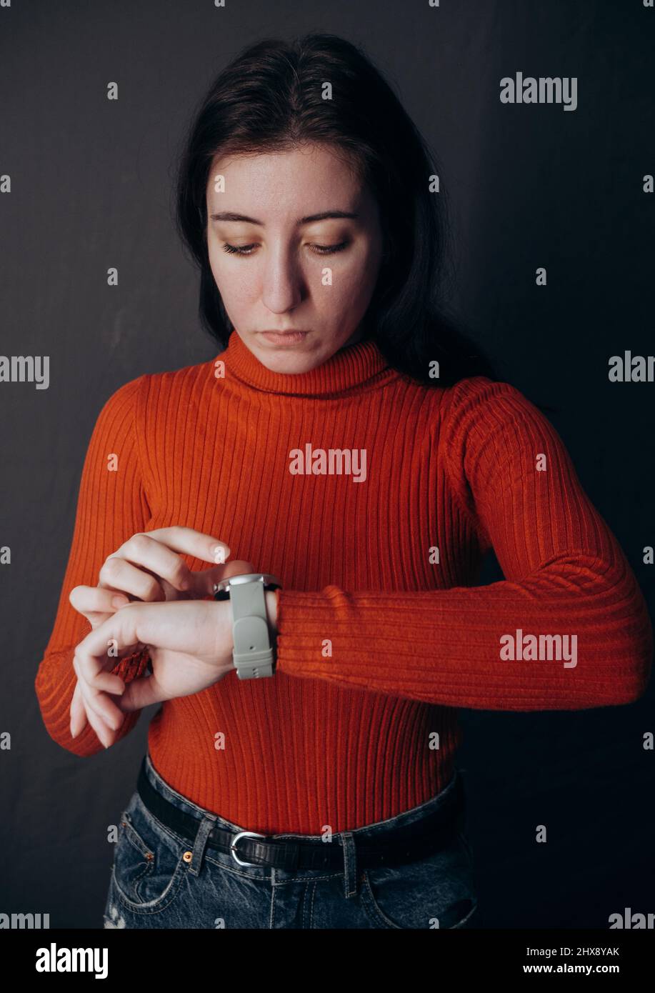 armenian woman artist drawing picture Stock Photo - Alamy