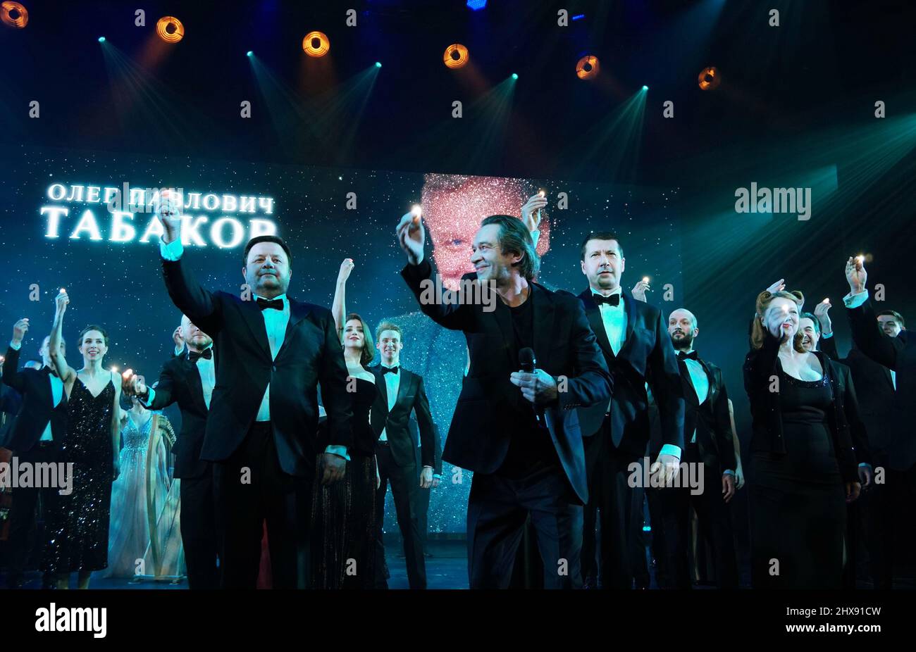 February 28, 2022. - Russia, Moscow. - Concert to mark 35th anniversary ...