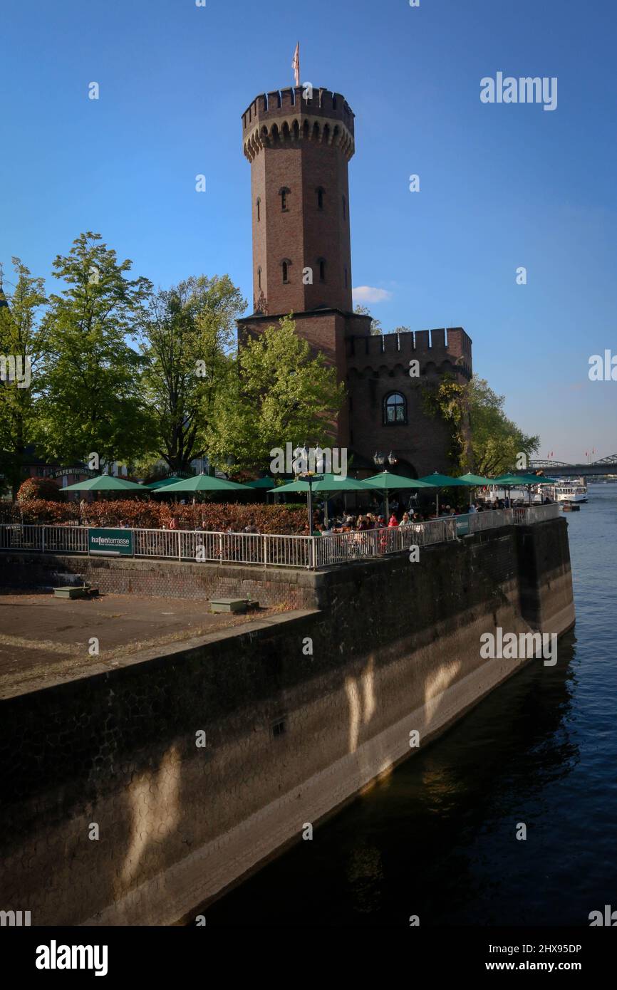 Watchtower in the city of Cologne, Germany Stock Photo - Alamy