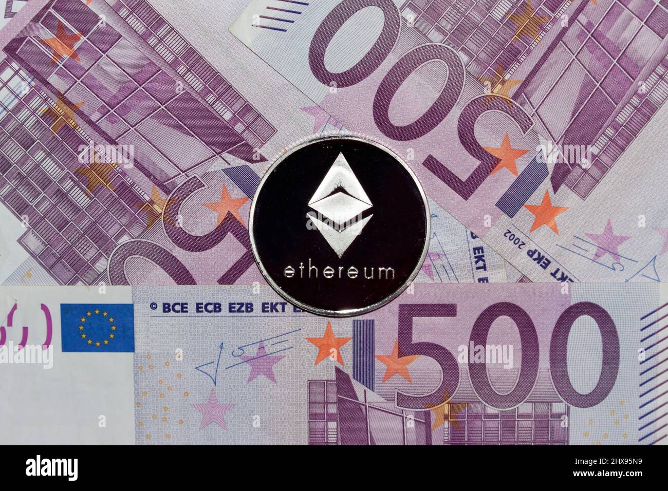 Ethereum, Ether, coin Stock Photo - Alamy