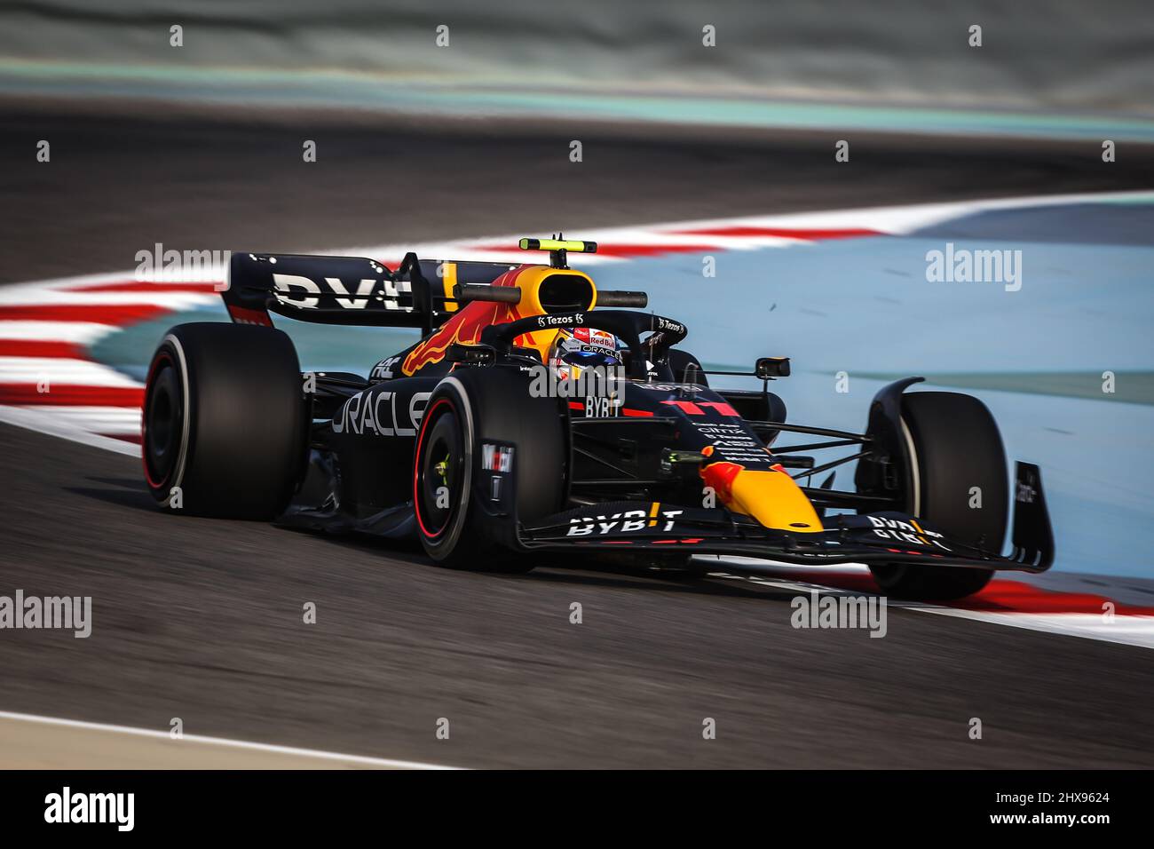 Bahrain, UAE. 10th Mar, 2022. 11 PEREZ Sergio (mex), Red Bull Racing ...