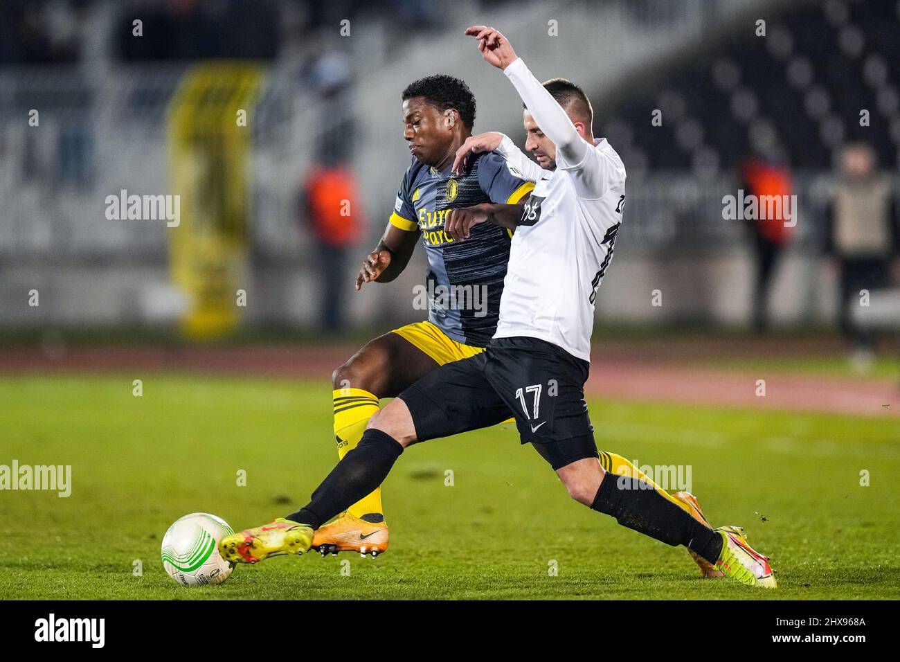 Belgrade, Serbia. 10th Mar, 2022. Belgrade - Tyrell Malacia of ...