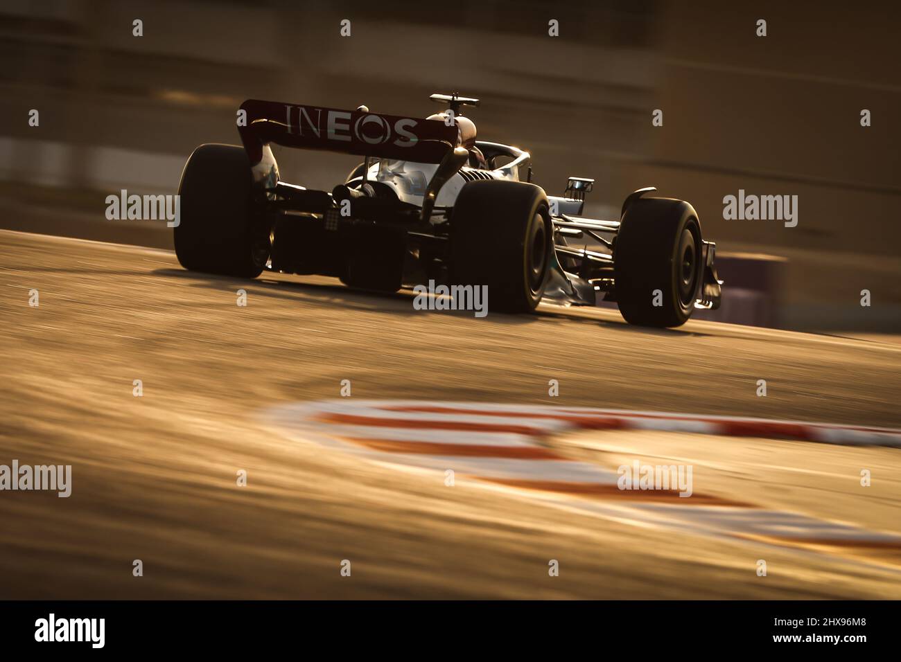 Bahrain, UAE. 10th Mar, 2022. 63 RUSSELL George (gbr), Mercedes AMG F1 ...