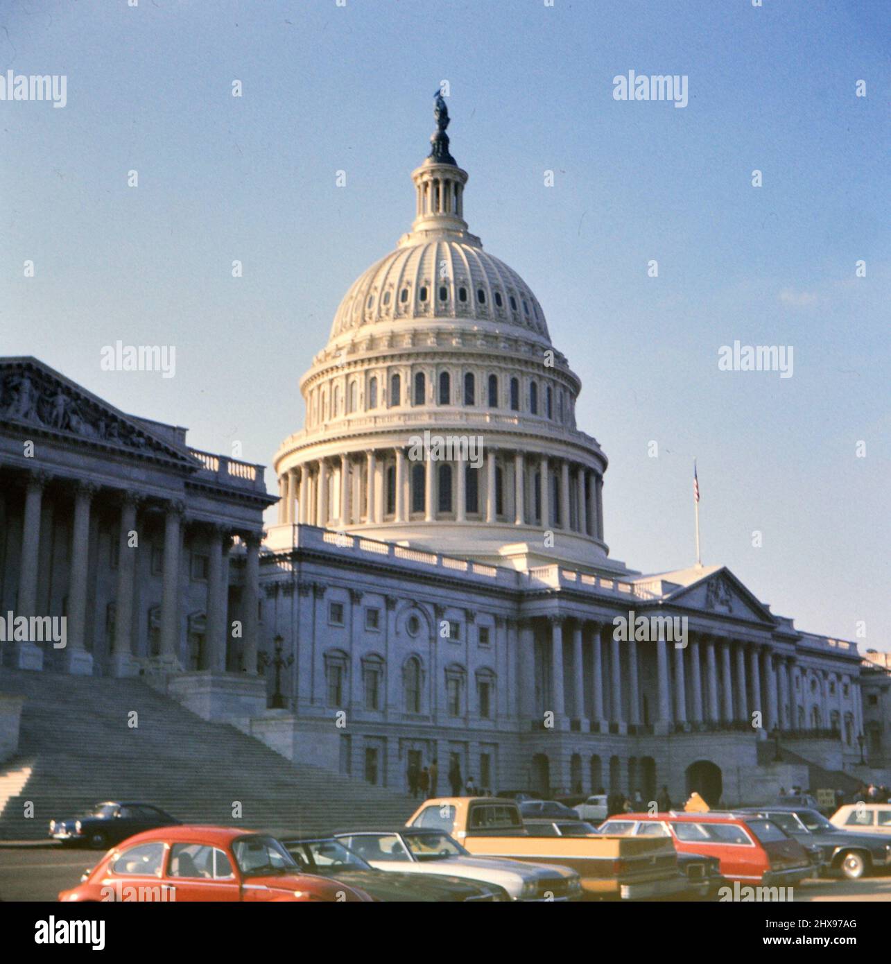 1970s parked cars hi-res stock photography and images - Alamy