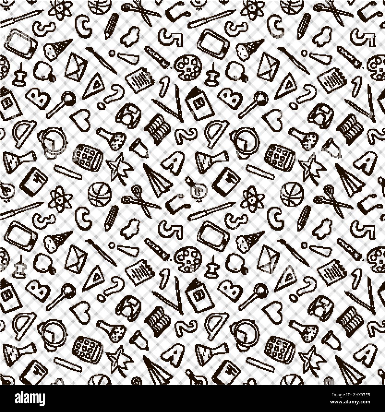 Notebook sheet back school Stock Vector Images - Alamy