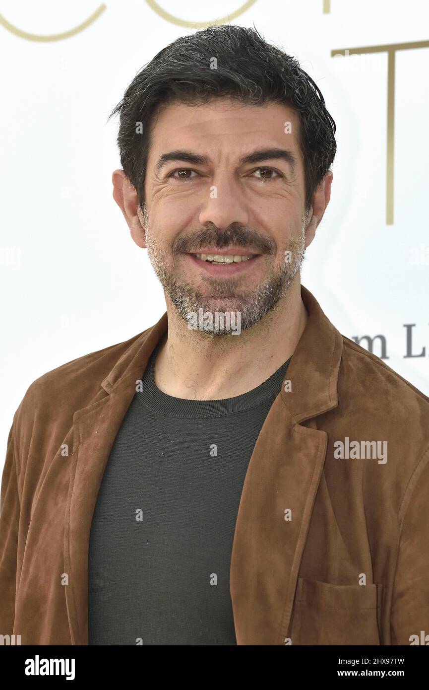 Roma, Italy. 10th Mar, 2022. The Italian actor Pierfrancesco Favino ...